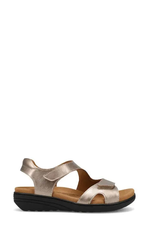 TAOS Serene Ankle Strap Sandal - Champagne