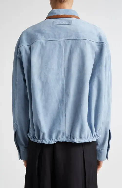 Marni Suede Drawstring Overshirt