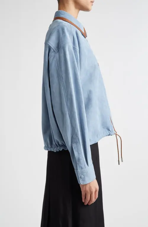 Marni Suede Drawstring Overshirt