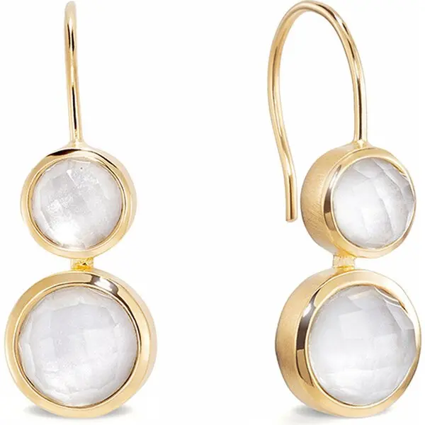 DEAN DAVIDSON Monterey Droplet Earrings - Iridescent Pearl/gold