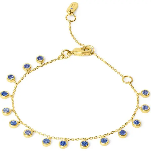 DEAN DAVIDSON Orsay Charm Bracelet - Tanzanite Cz