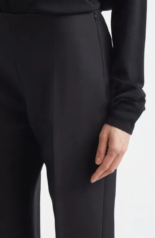 TOTEME Slim Wool & Silk Evening Trousers