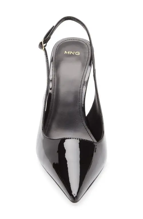 Mango Pietra Slingback Pointed Toe Pumps