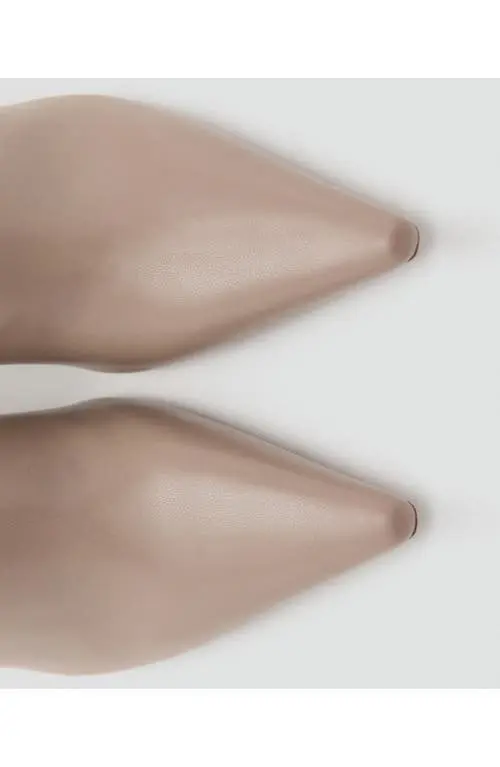Mango Cobo Block Heel Bootie