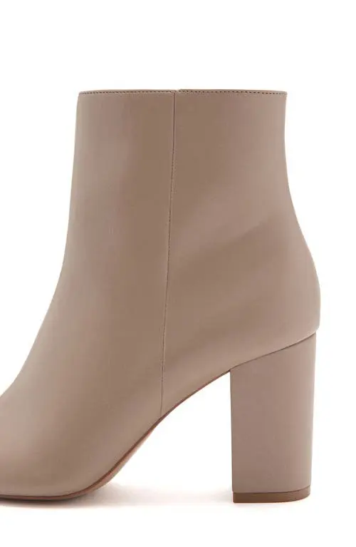 Mango Cobo Block Heel Bootie