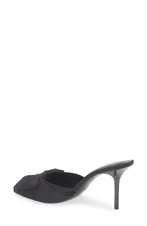 Mango Lasy Bow Stiletto Slide Sandal