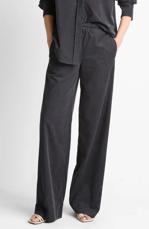 Vince Pull-on Corduroy Pants - Graphite