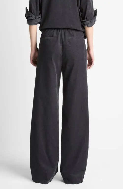 Vince Pull-on Corduroy Pants - Graphite