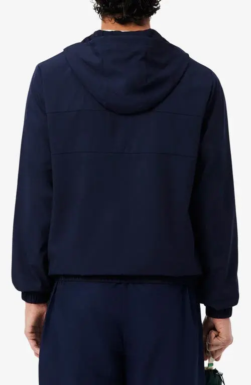 Lacoste Water Repellent Hooded Taffeta Jacket