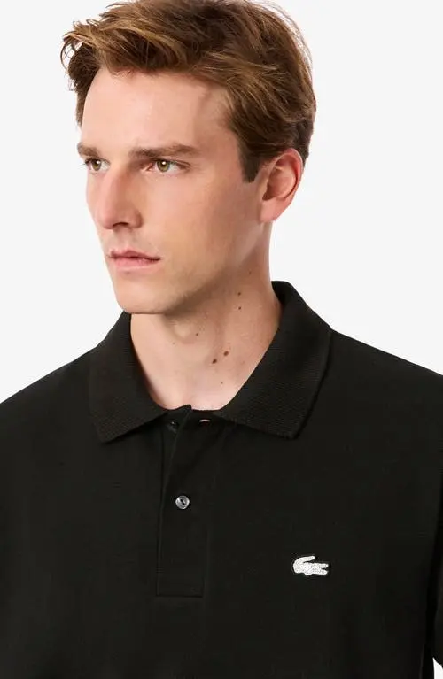 Lacoste Classic Fit Cotton Polo - Black