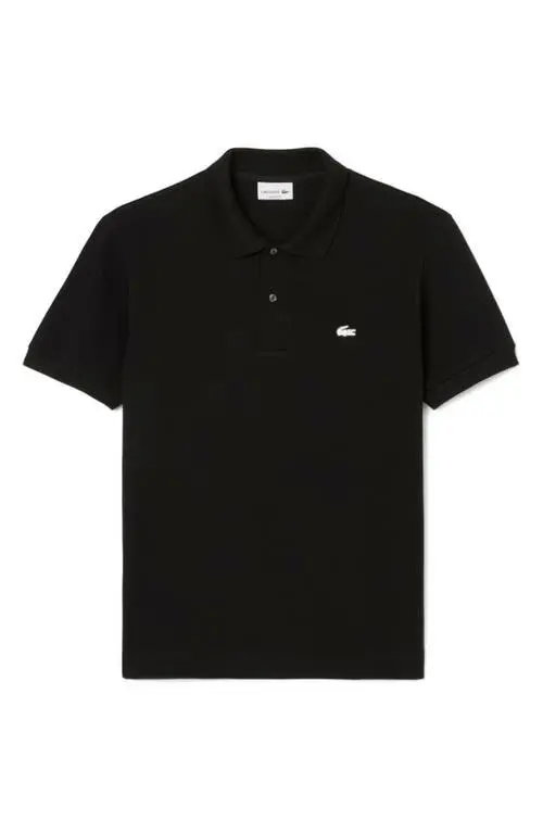 Lacoste Classic Fit Cotton Polo - Black