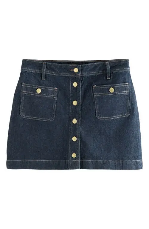NEXT Patch Pocket Denim Miniskirt