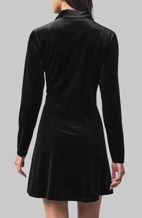 NEXT Velvet Mini Shirtdress