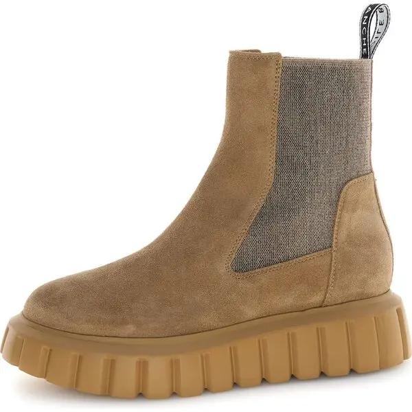 VOILE BLANCHE Grenelle Chelsea Boot - Light Brown