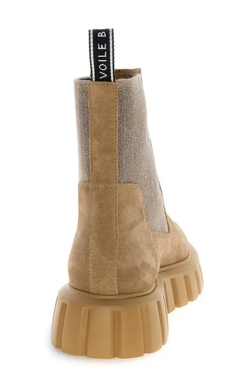 VOILE BLANCHE Grenelle Chelsea Boot - Light Brown