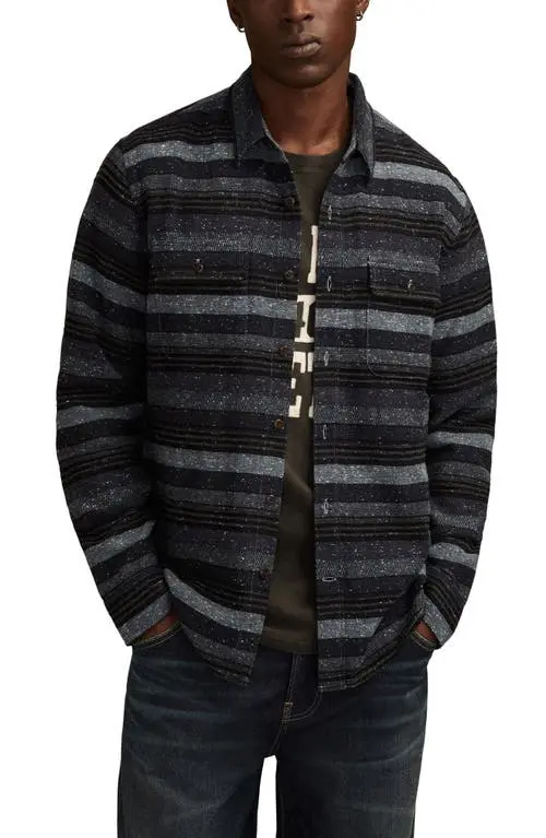 Lucky Brand Snow Heather Flannel Shirt