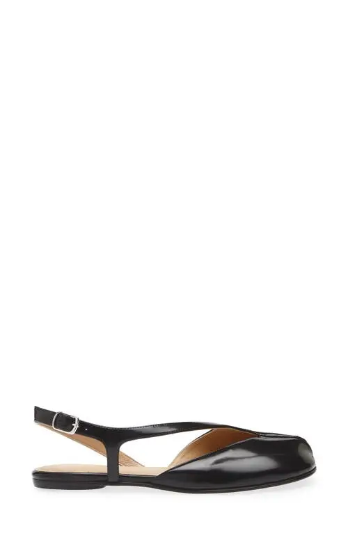 MAISON MARGIELA Tabi Slingback Flat - Black