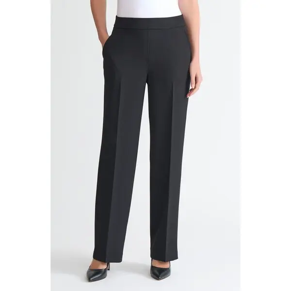 KASPER Gracie Pull-on Trousers - Black