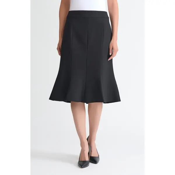 KASPER Flared Hem Trumpet Skirt