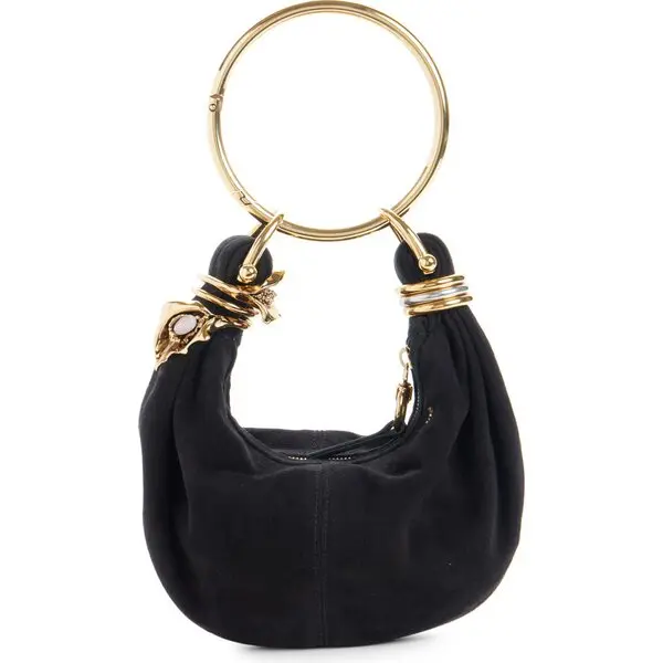 Chloé Bracelet Suede Hobo Bag