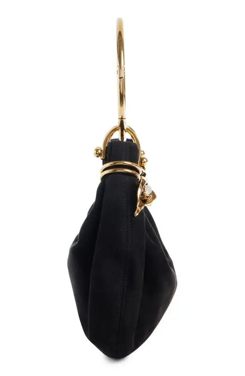 Chloé Bracelet Suede Hobo Bag