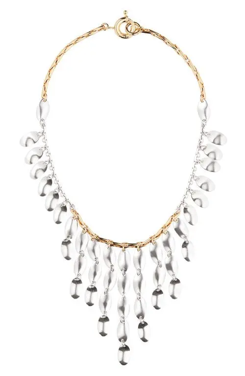 Isabel Marant Frontal Necklace - Silver/dore