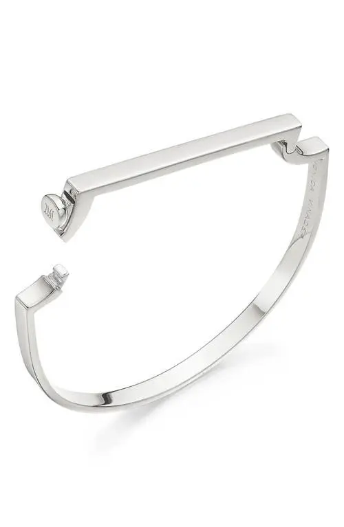Monica Vinader Signature Thin Bangle Bracelet