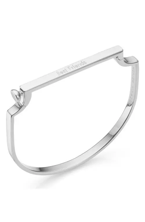 Monica Vinader Signature Thin Bangle Bracelet