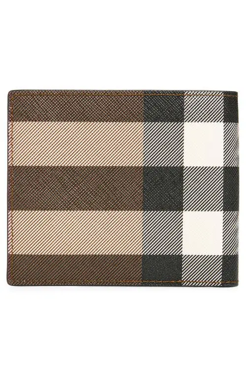 Burberry Giant Check Bifold Wallet