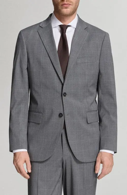 Mango London Regular Fit Blazer - Grey