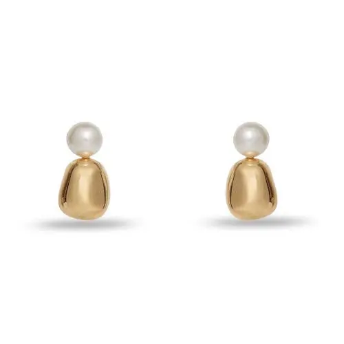 Lele Sadoughi Pebble Stud Earrings - Gold 720