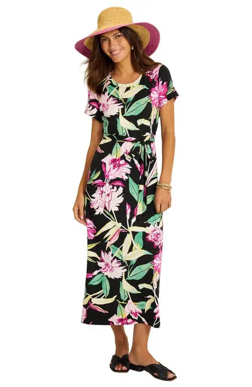 Tommy Bahama Twilight Bloom Knit Midi Dress