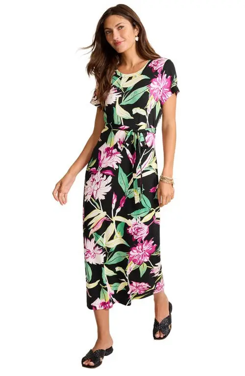 Tommy Bahama Twilight Bloom Knit Midi Dress