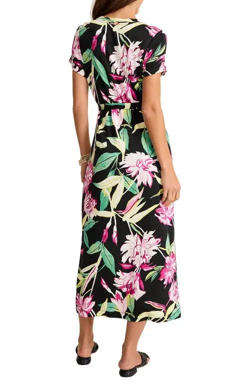 Tommy Bahama Twilight Bloom Knit Midi Dress