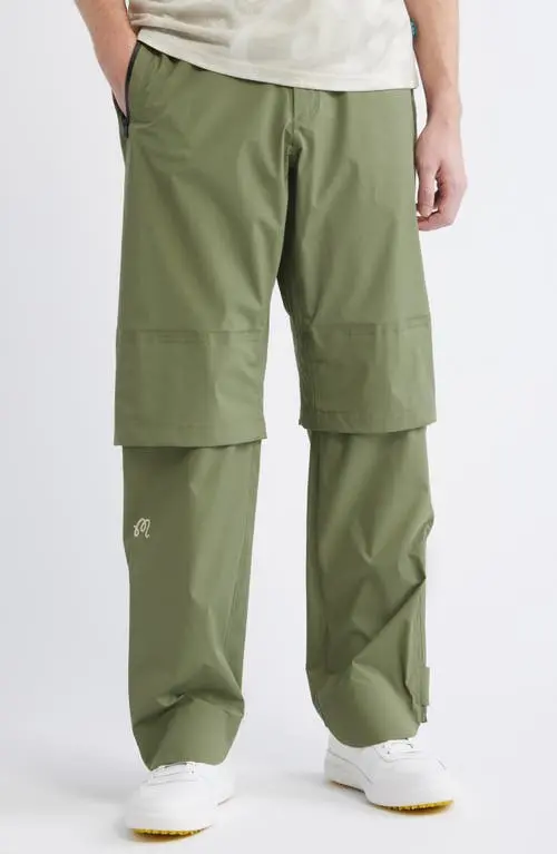 MALBON Flint Foraging Rain Pants - Olivine
