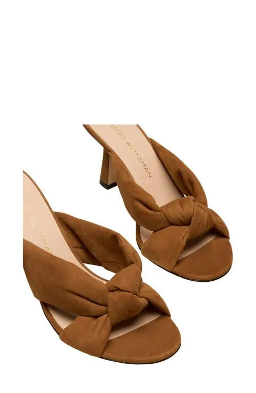 STUART WEITZMAN Soplaya Slide 75 - Toasted Almond