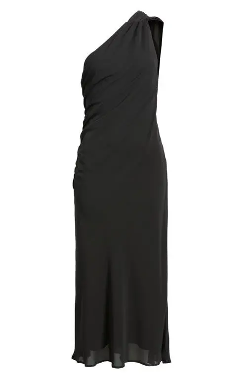 Mango Eva One-shoulder Gown