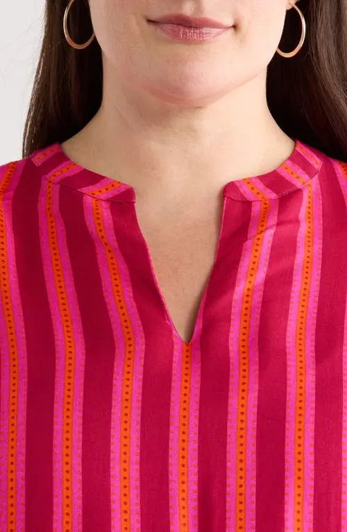 SUGARLIPS Clarisa Mavina Stripe Shirtdress