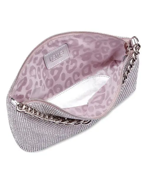 Rafe New York Eliza Diamante Shoulder Bag - Silver