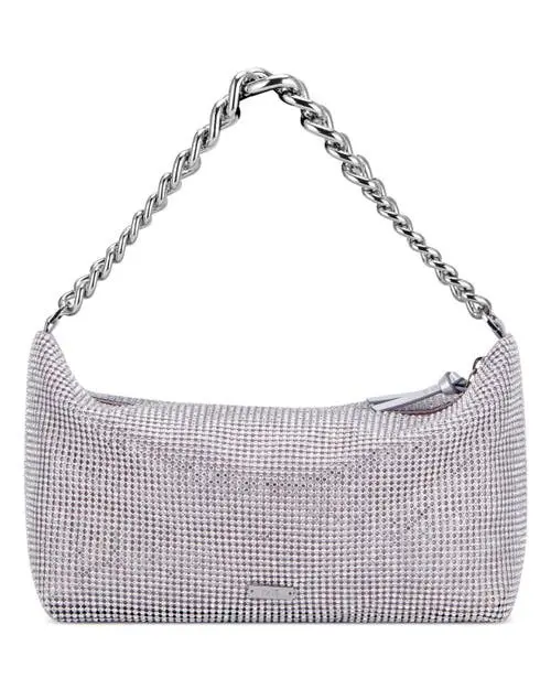 Rafe New York Eliza Diamante Shoulder Bag - Silver