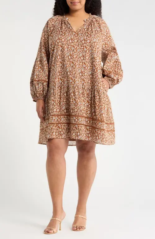 SUGARLIPS Ramsey Ditsy Floral Print Mini Dress