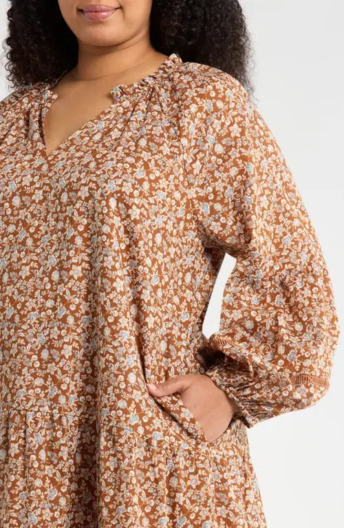 SUGARLIPS Ramsey Ditsy Floral Print Mini Dress