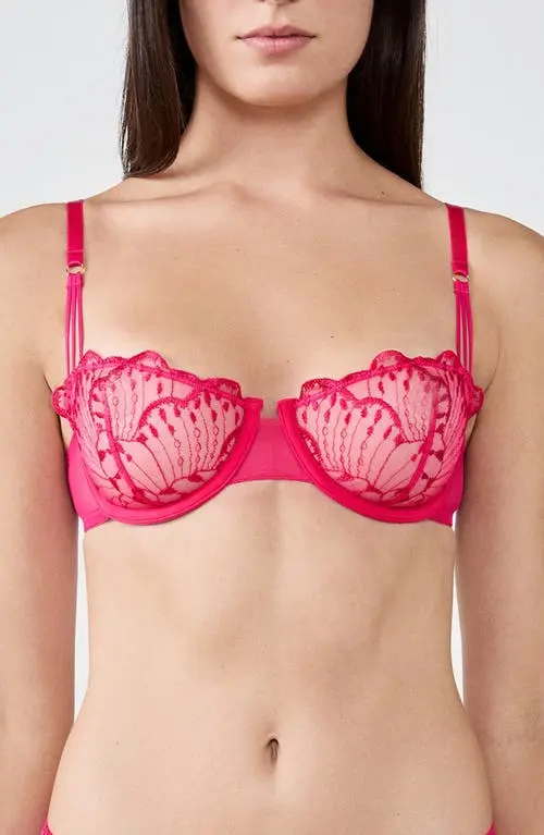 ETAM Nayade Underwire Balconette Bra - Petunia