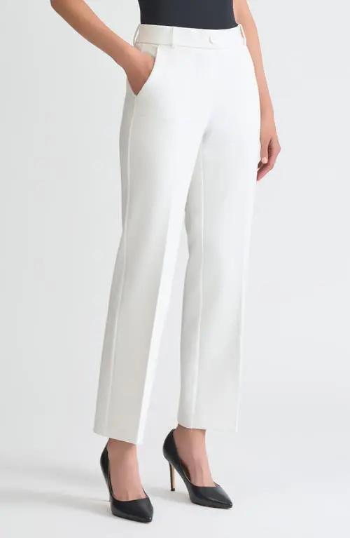 KASPER Flat Front Pull-on Trousers