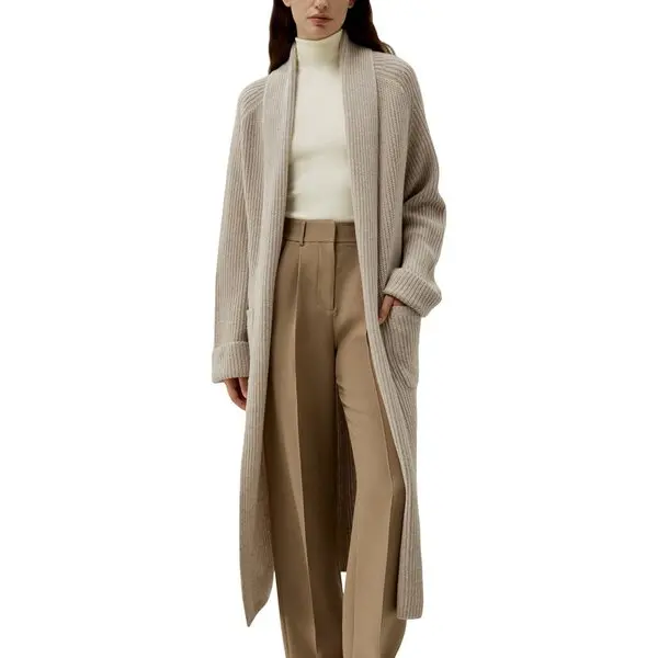 Lilysilk Cashmere-wool Blend Cardigan - Millet