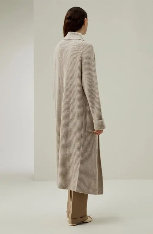 Lilysilk Cashmere-wool Blend Cardigan - Millet