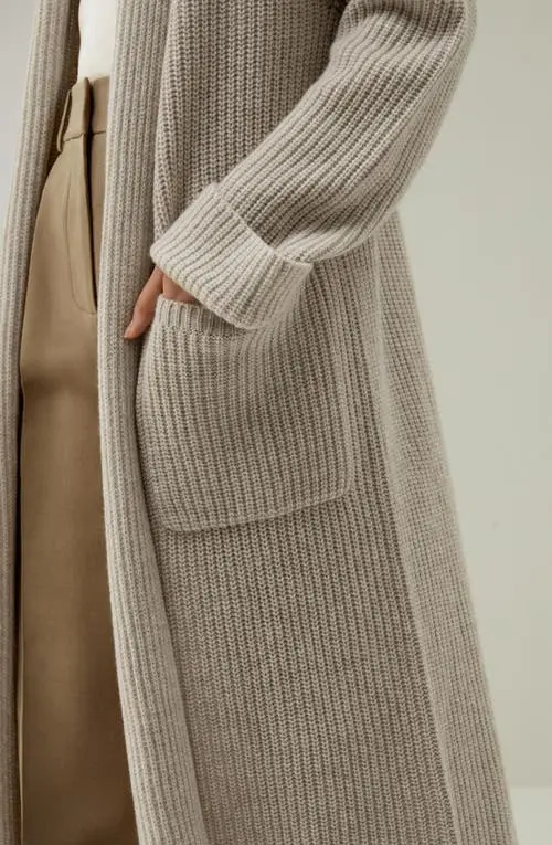 Lilysilk Cashmere-wool Blend Cardigan - Millet