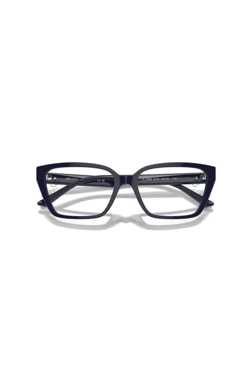 JIMMY CHOO 53mm Cat Eye Optical Glasses