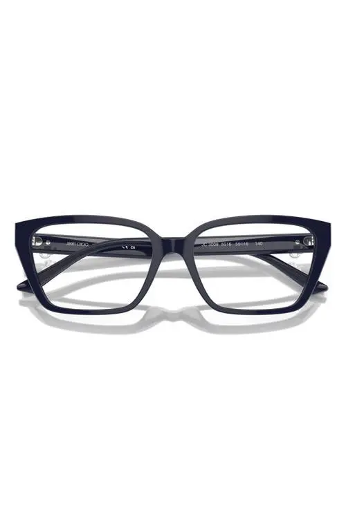 JIMMY CHOO 53mm Cat Eye Optical Glasses