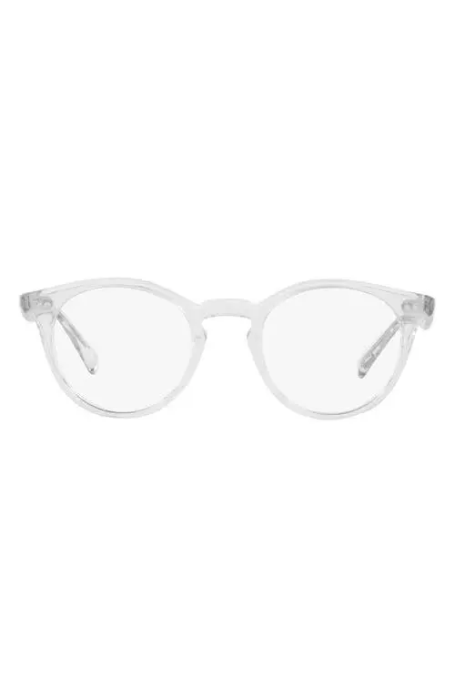 Oliver Spencer 48mm Phantos Optical Glasses - Transparent